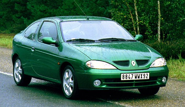 Renault Megane I Coupe (Phase II, 1999) 1.9 dCi (98 Hp)